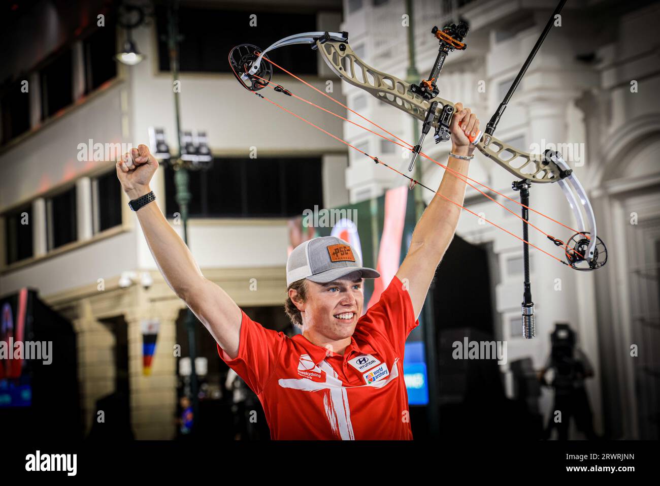 HERMOSILLO, MEXICO - SEPTEMBER 9: Mathias Fullerton of Denmark competes ...