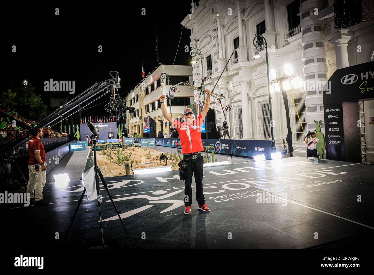 HERMOSILLO, MEXICO - SEPTEMBER 9: Mathias Fullerton of Denmark competes ...