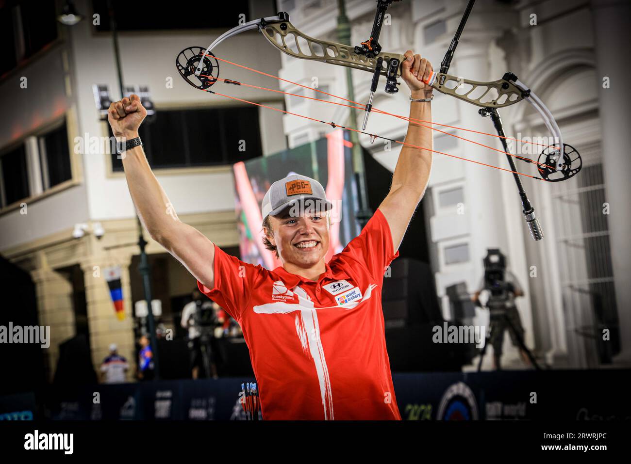HERMOSILLO, MEXICO - SEPTEMBER 9: Mathias Fullerton of Denmark competes ...