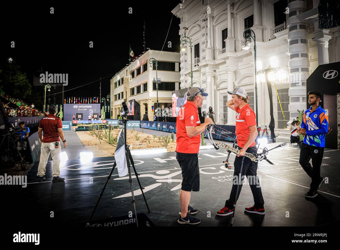 HERMOSILLO, MEXICO - SEPTEMBER 9: Mathias Fullerton of Denmark competes ...