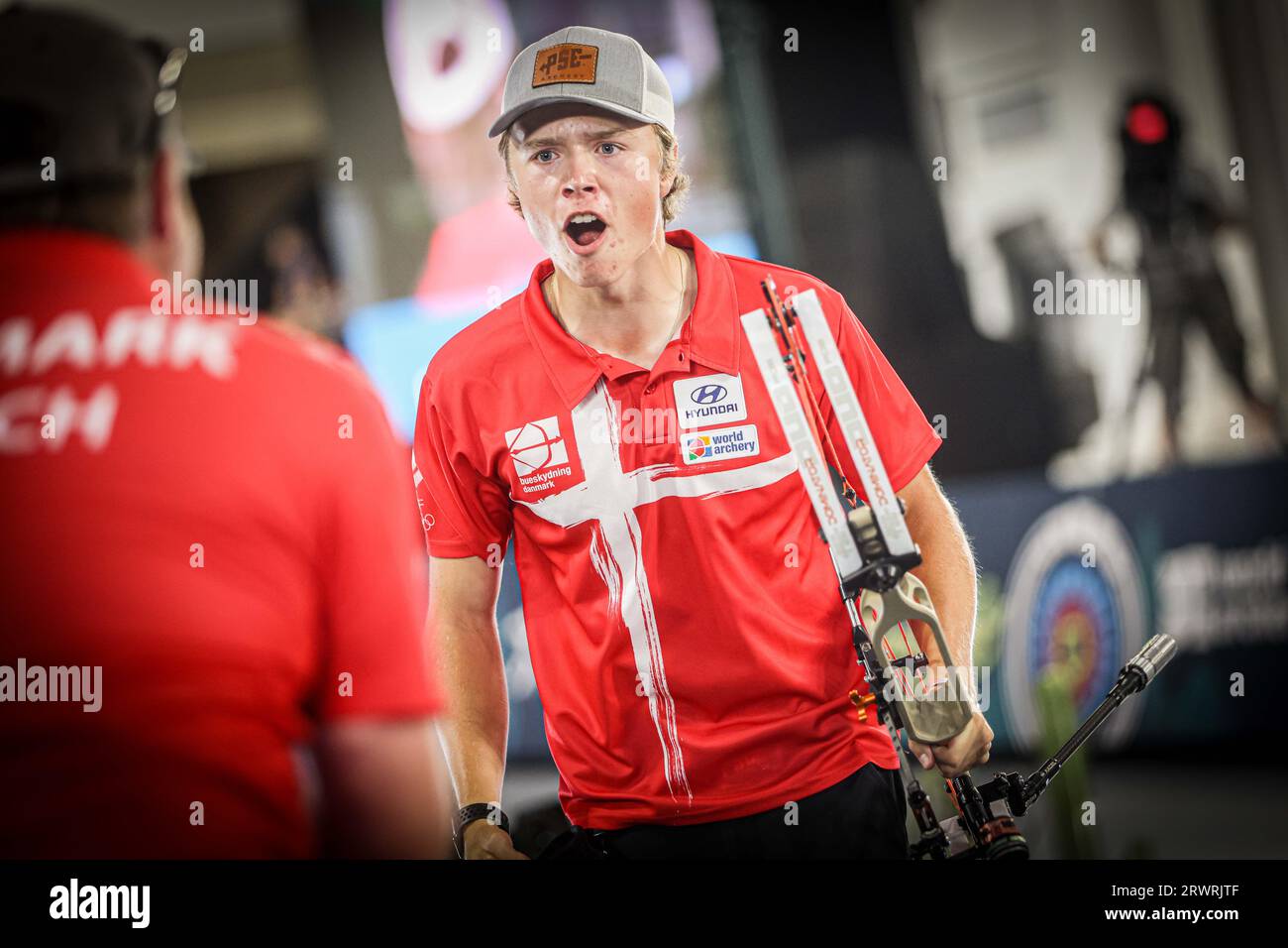 HERMOSILLO, MEXICO - SEPTEMBER 9: Mathias Fullerton of Denmark competes ...