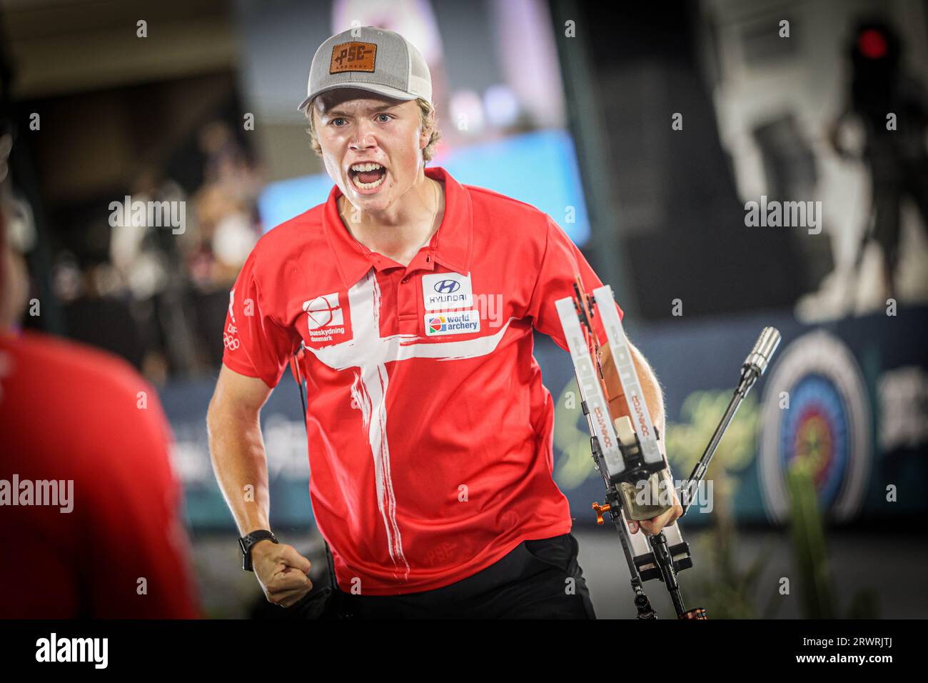 HERMOSILLO, MEXICO - SEPTEMBER 9: Mathias Fullerton of Denmark competes ...