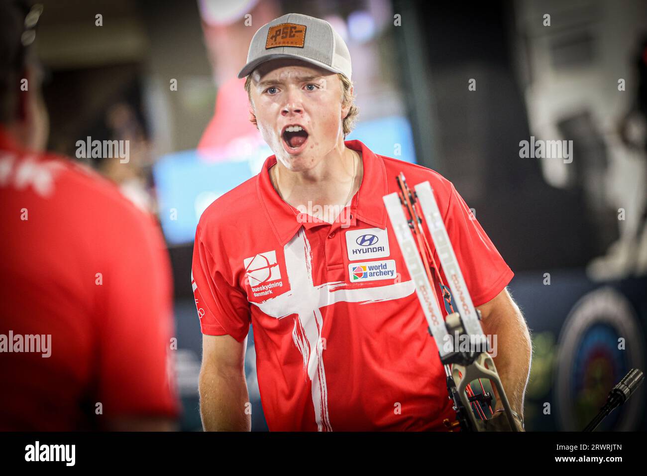 HERMOSILLO, MEXICO - SEPTEMBER 9: Mathias Fullerton of Denmark competes ...