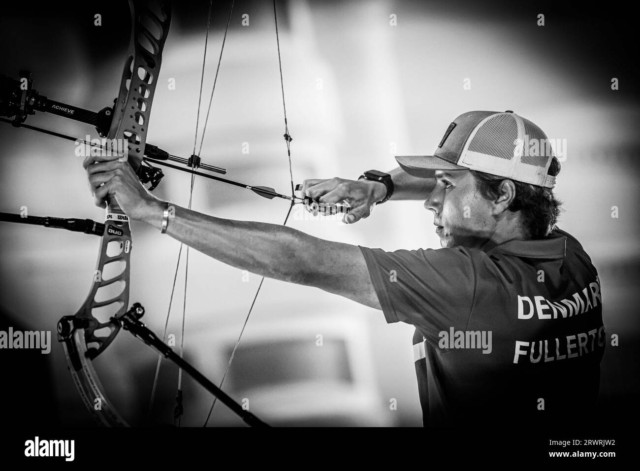 HERMOSILLO, MEXICO - SEPTEMBER 9: Mathias Fullerton of Denmark competes ...