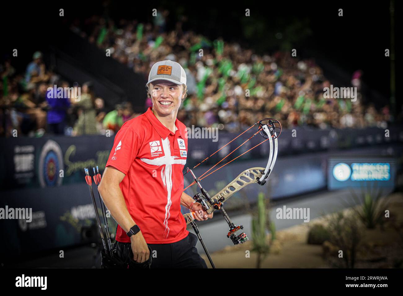 HERMOSILLO, MEXICO - SEPTEMBER 9: Mathias Fullerton of Denmark competes ...