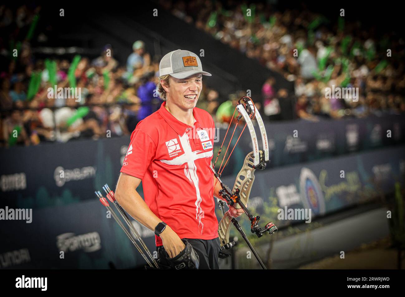 HERMOSILLO, MEXICO - SEPTEMBER 9: Mathias Fullerton of Denmark competes ...