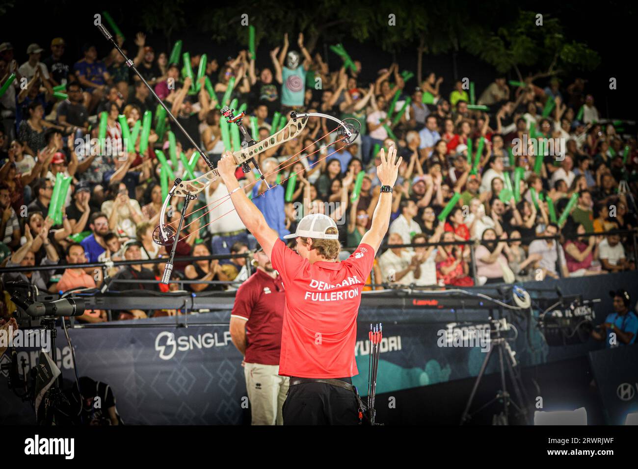 HERMOSILLO, MEXICO - SEPTEMBER 9: Mathias Fullerton of Denmark competes ...