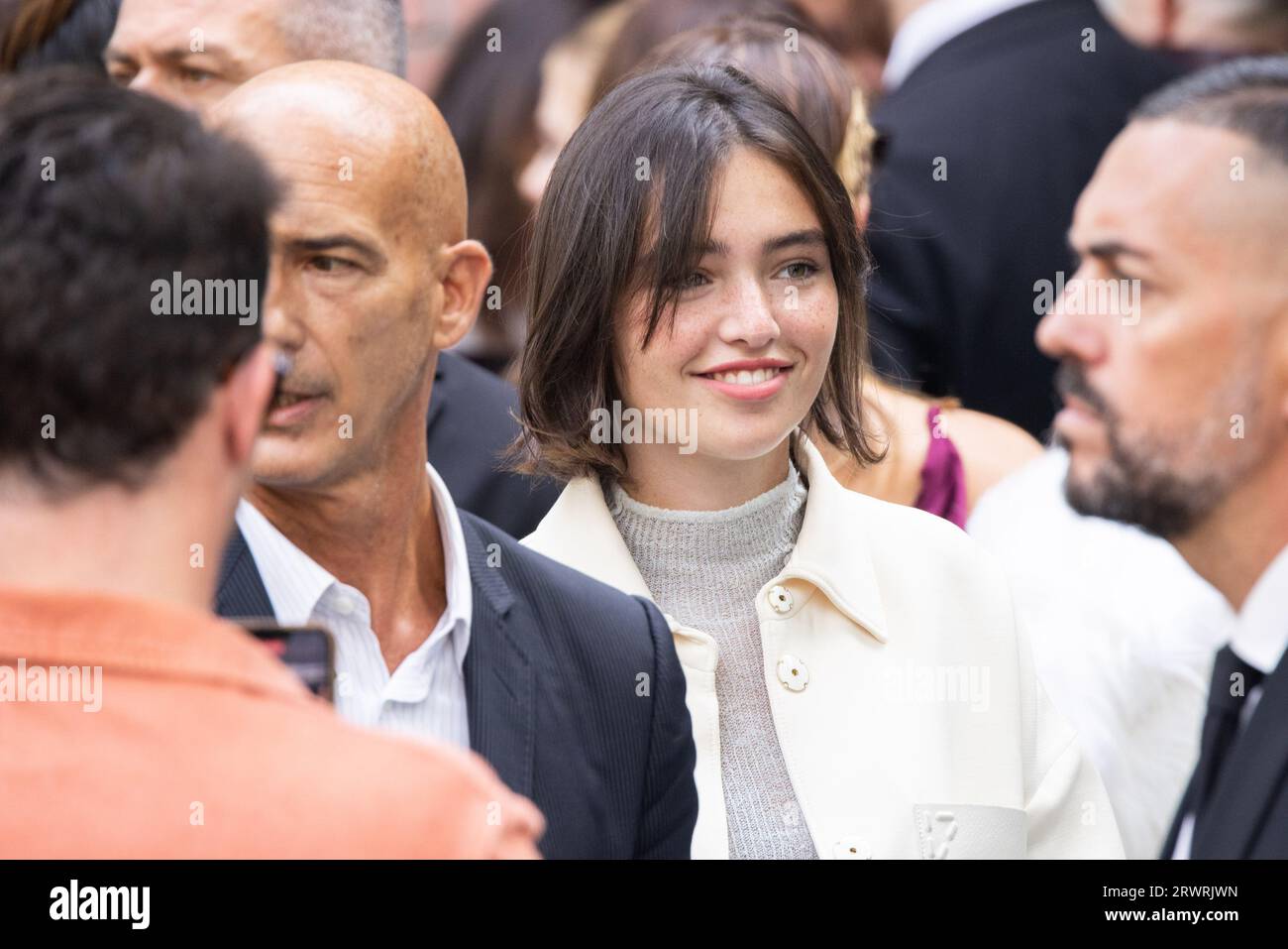 Gio Scotti attends the Fendi Spring Summer 2024 fashion show on ...