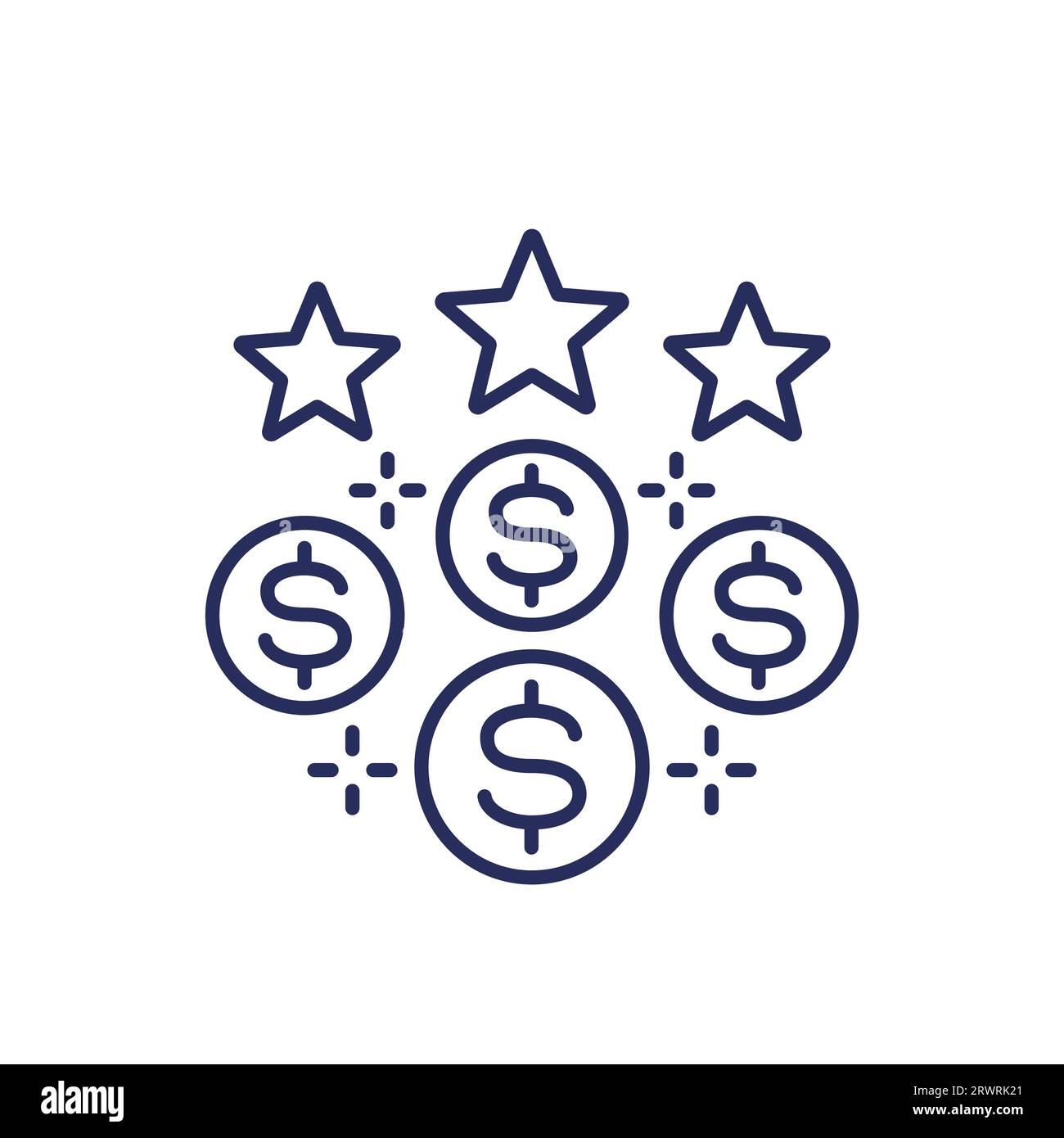 Bonus pay Stock Vector Images - Alamy