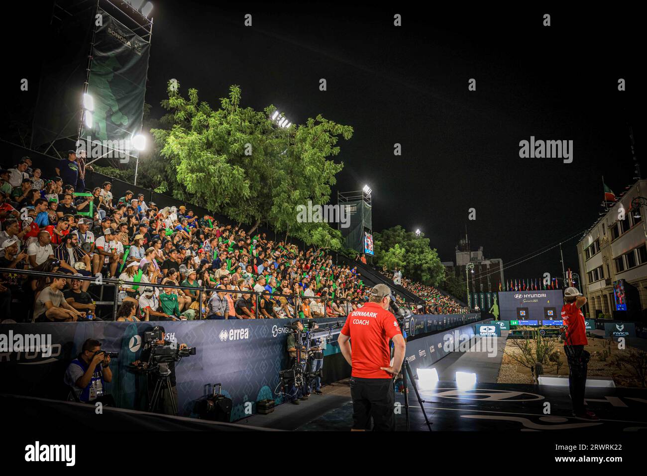 HERMOSILLO, MEXICO - SEPTEMBER 9: Mathias Fullerton of Denmark competes ...