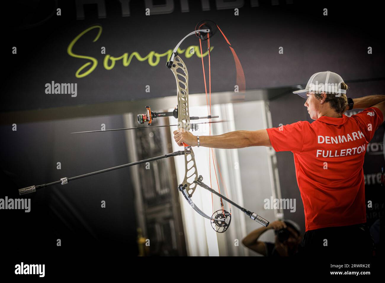 HERMOSILLO, MEXICO - SEPTEMBER 9: Mathias Fullerton of Denmark competes ...
