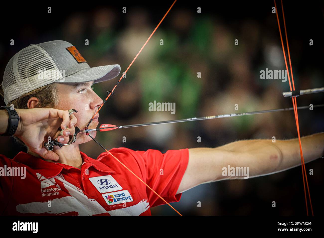 HERMOSILLO, MEXICO - SEPTEMBER 9: Mathias Fullerton of Denmark competes ...