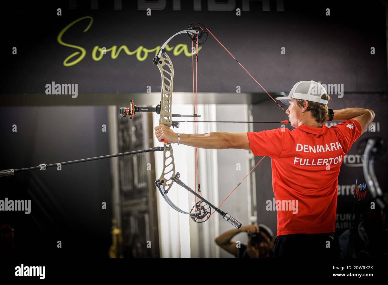 HERMOSILLO, MEXICO - SEPTEMBER 9: Mathias Fullerton of Denmark competes ...