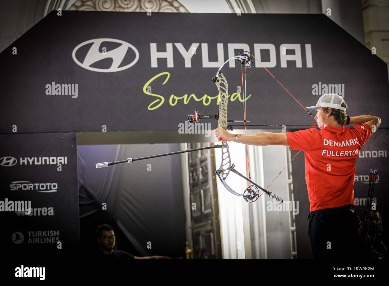 HERMOSILLO, MEXICO - SEPTEMBER 9: Mathias Fullerton of Denmark competes ...