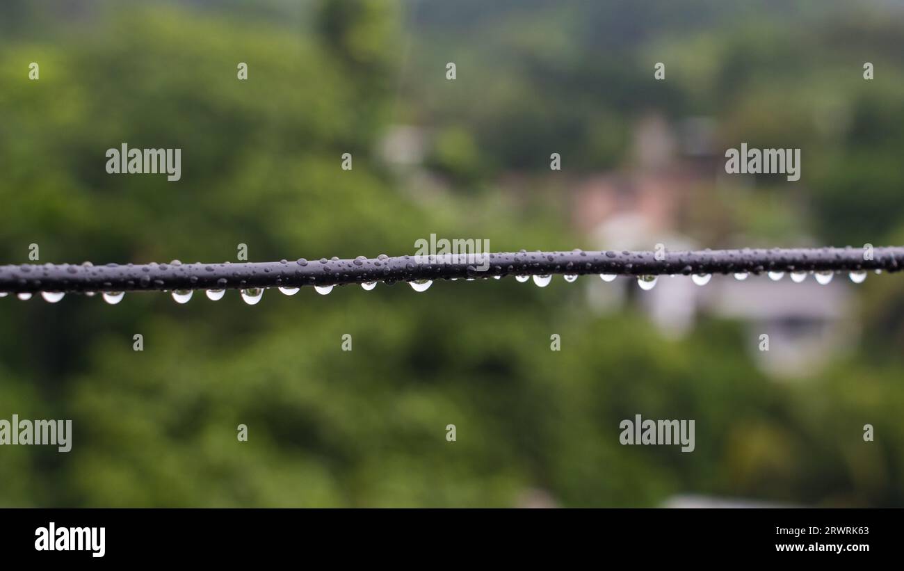 Raindrop refraction hi-res stock photography and images - Alamy
