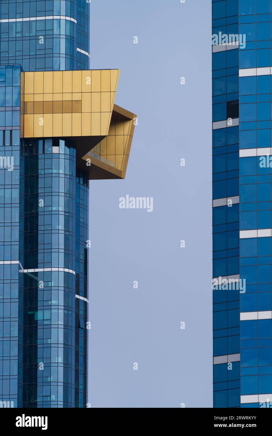 Australia 108 building skyscraper in Southbank Melbourne showing sky ...