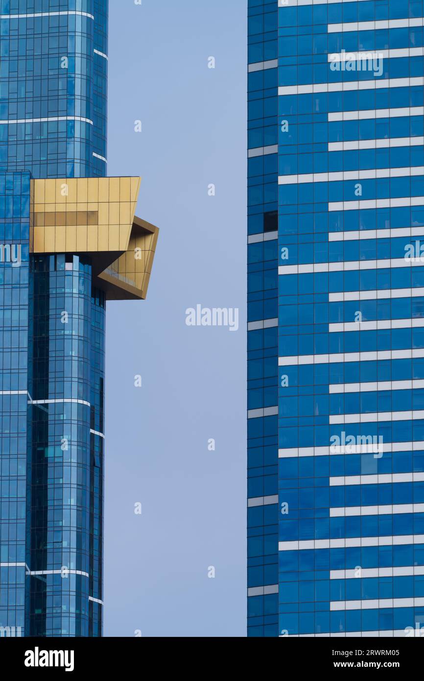 Australia 108 building skyscraper in Southbank Melbourne showing sky ...