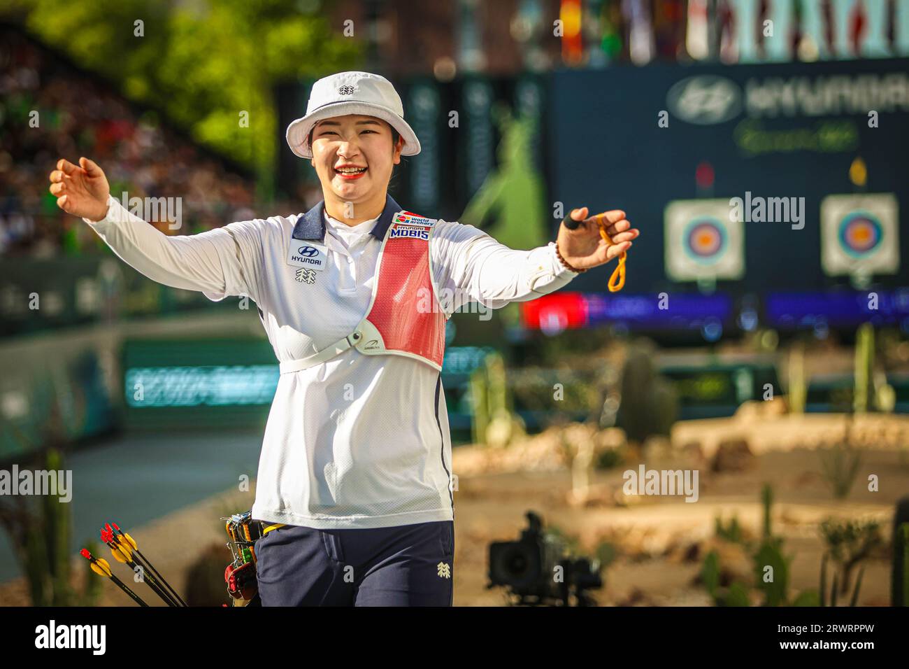 HERMOSILLO, MEXICO - SEPTEMBER 10: Kang Chae-young of South Korea ...