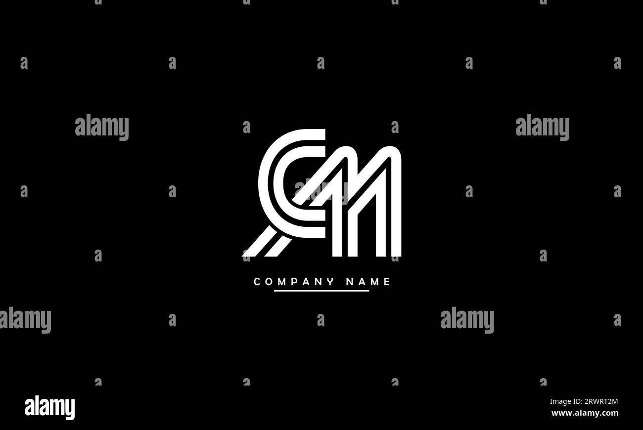 Cm logo Black and White Stock Photos & Images - Alamy