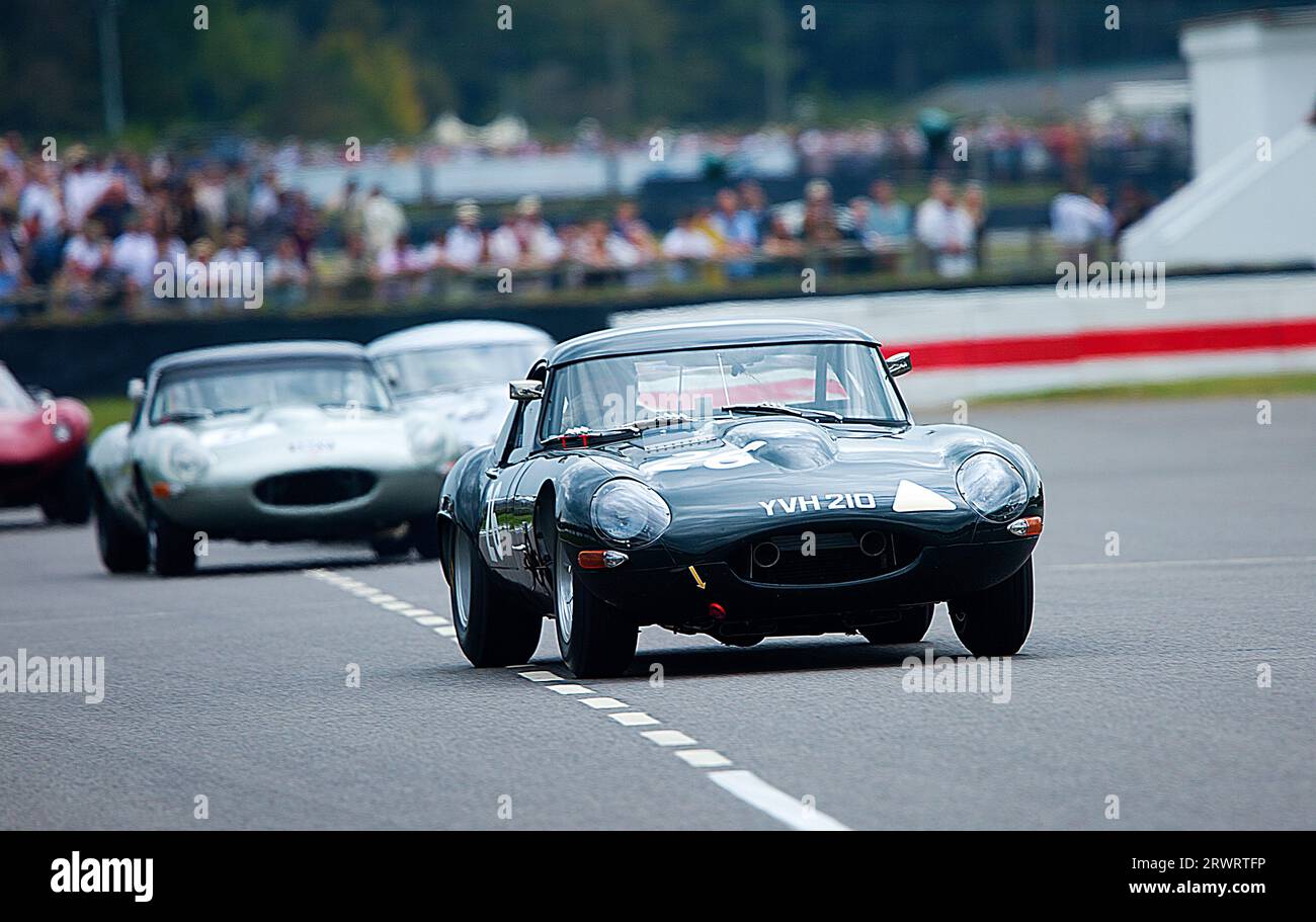 1963 Jaguar E-type Lightweight driven by Tiff Needle / John Spiers in ...