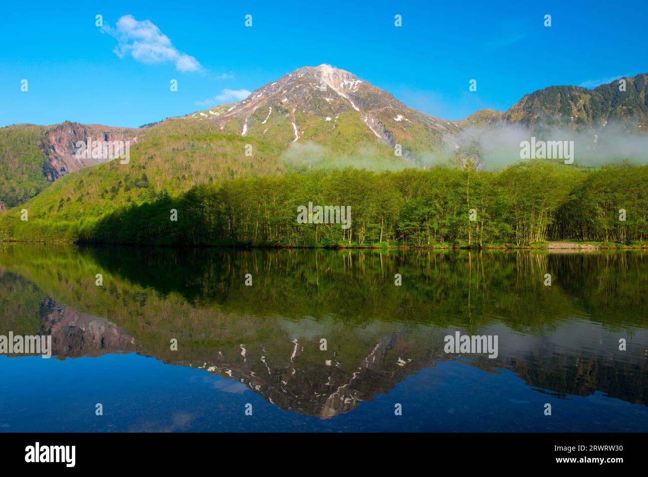 Yake-dake (Mt. Yake Stock Photo - Alamy
