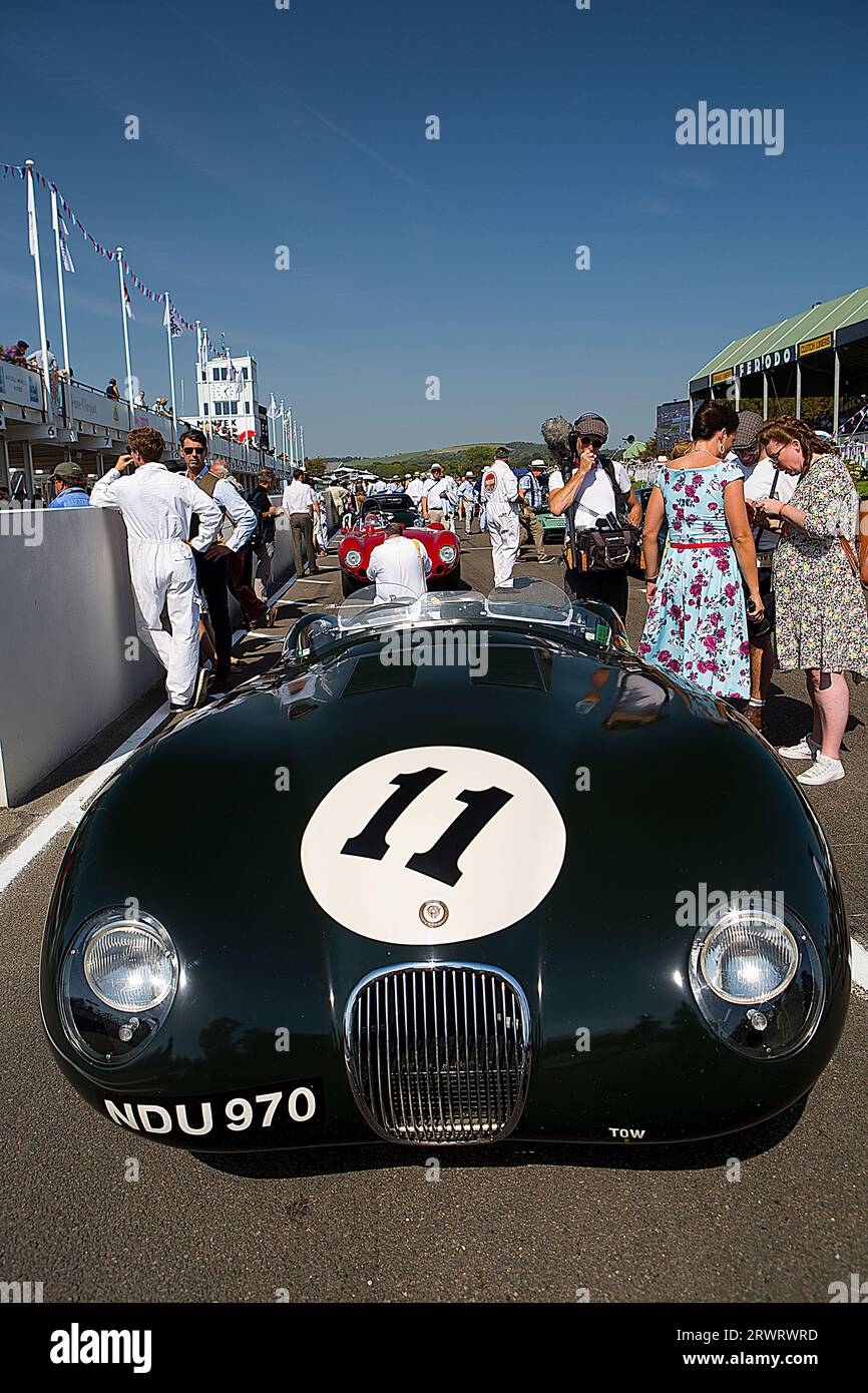 1953 Jaguar C-type driven by Sam Hancock / Frederic Wakeman in the ...