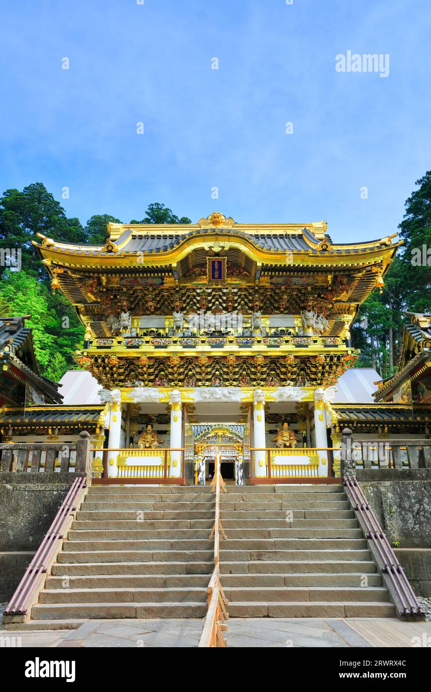 Nikko national park toshogu shrine hi-res stock photography and images ...