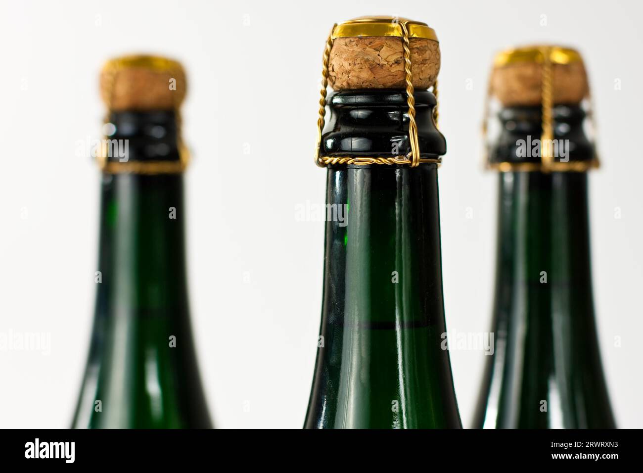 Champagne bottles, champagne bottles Stock Photo - Alamy