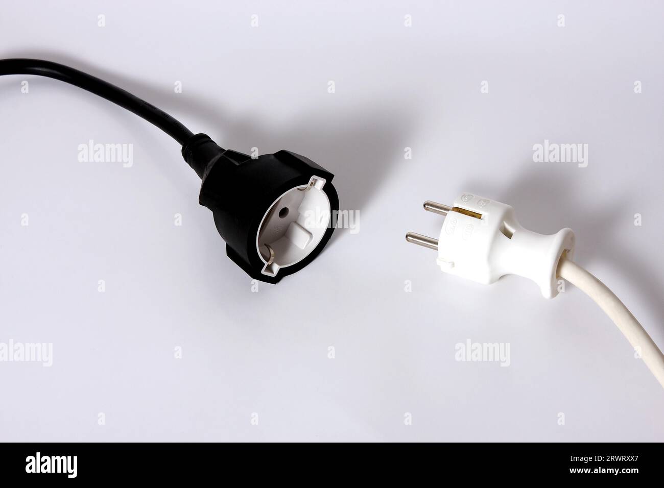 Black electrical plug hi-res stock photography and images - Alamy