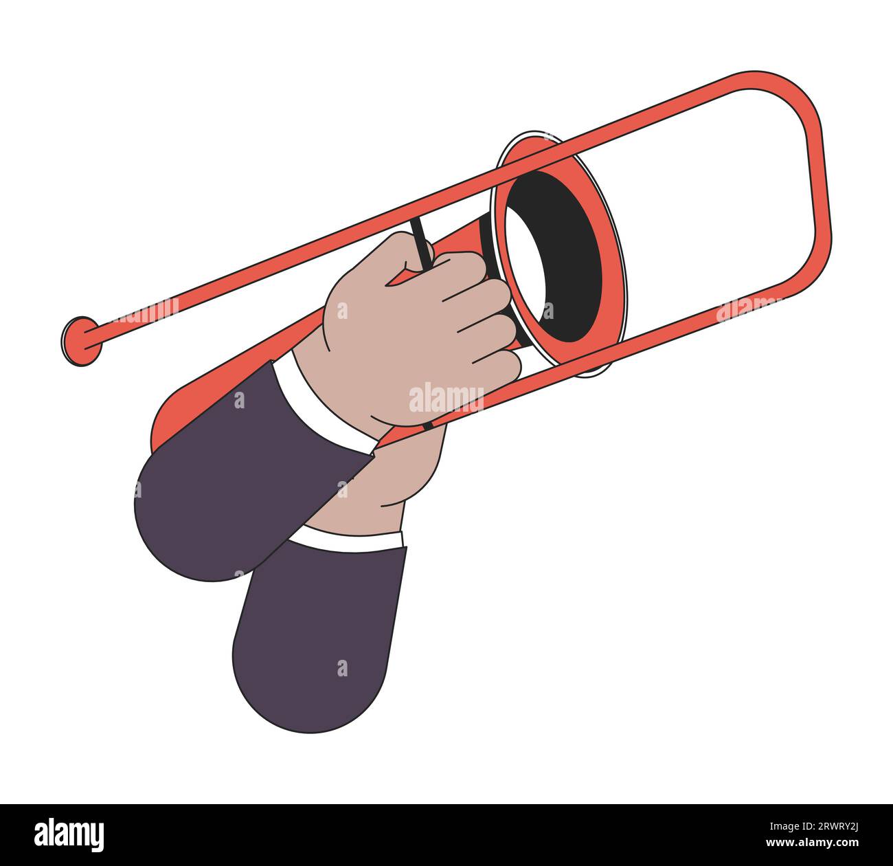 Trombone Player Cartoon
