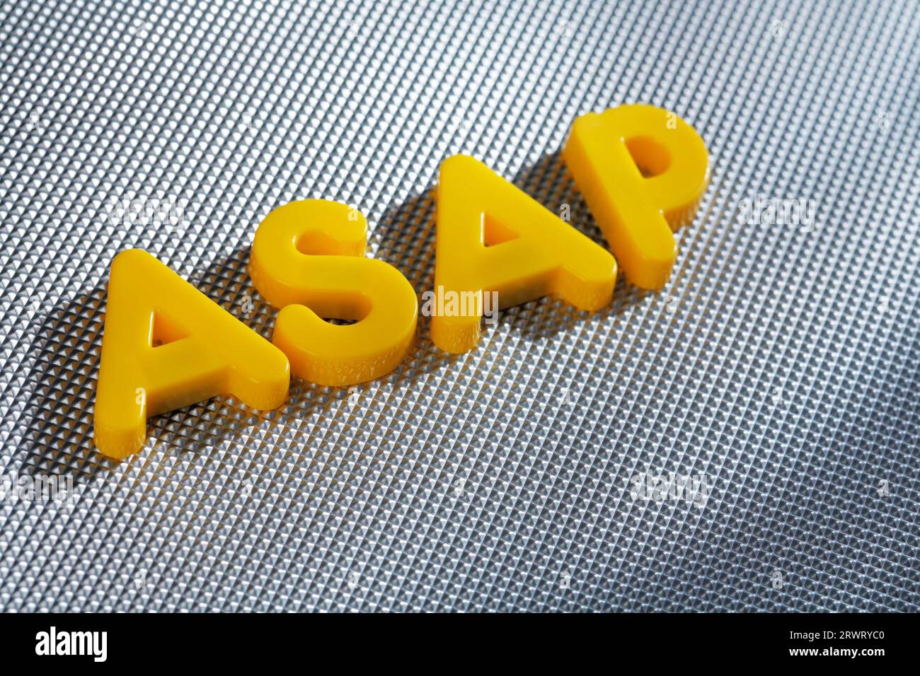 Yellow lettering hi-res stock photography and images - Alamy