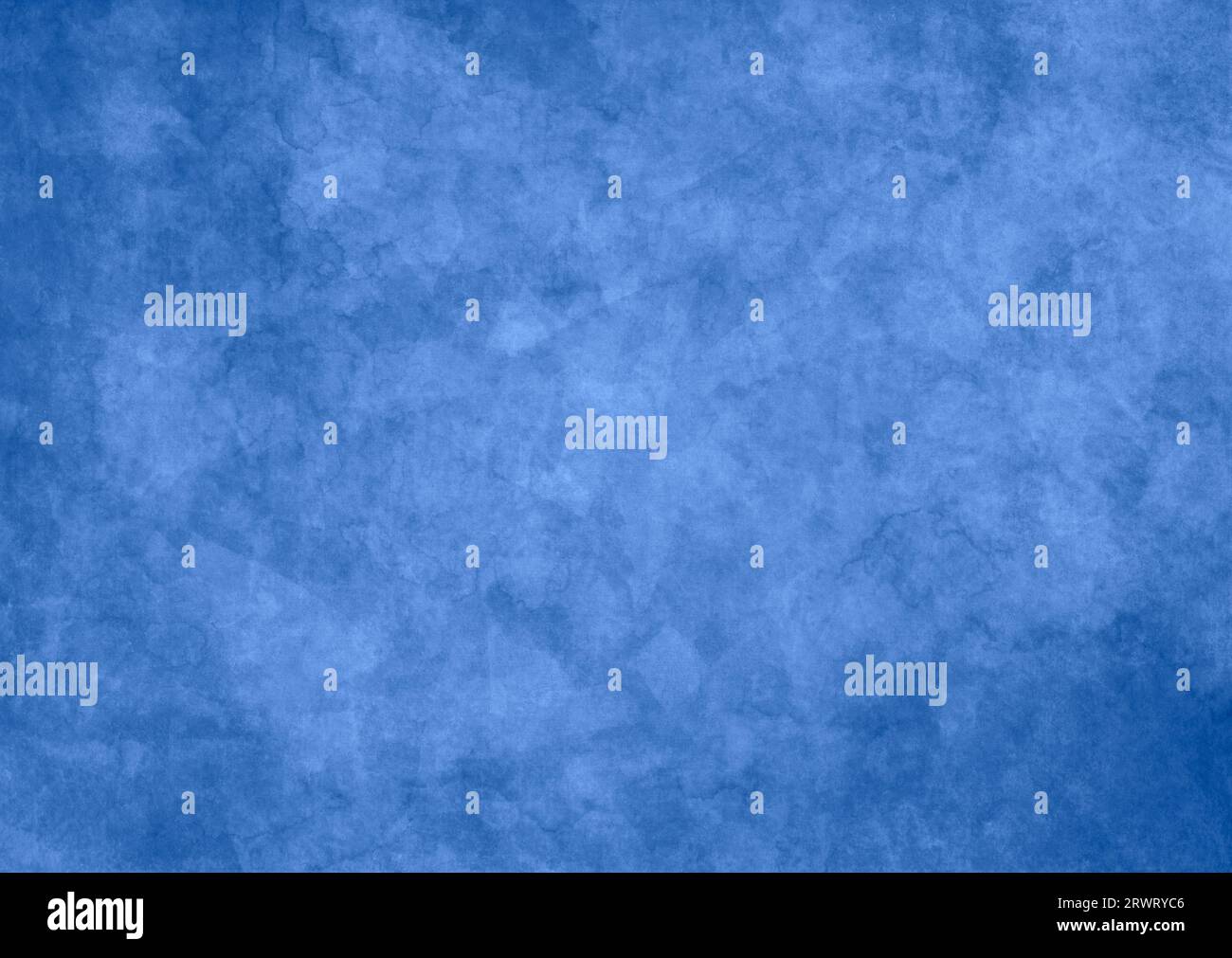 Blue artistic abstract background, mixed media watercolor, digital ...