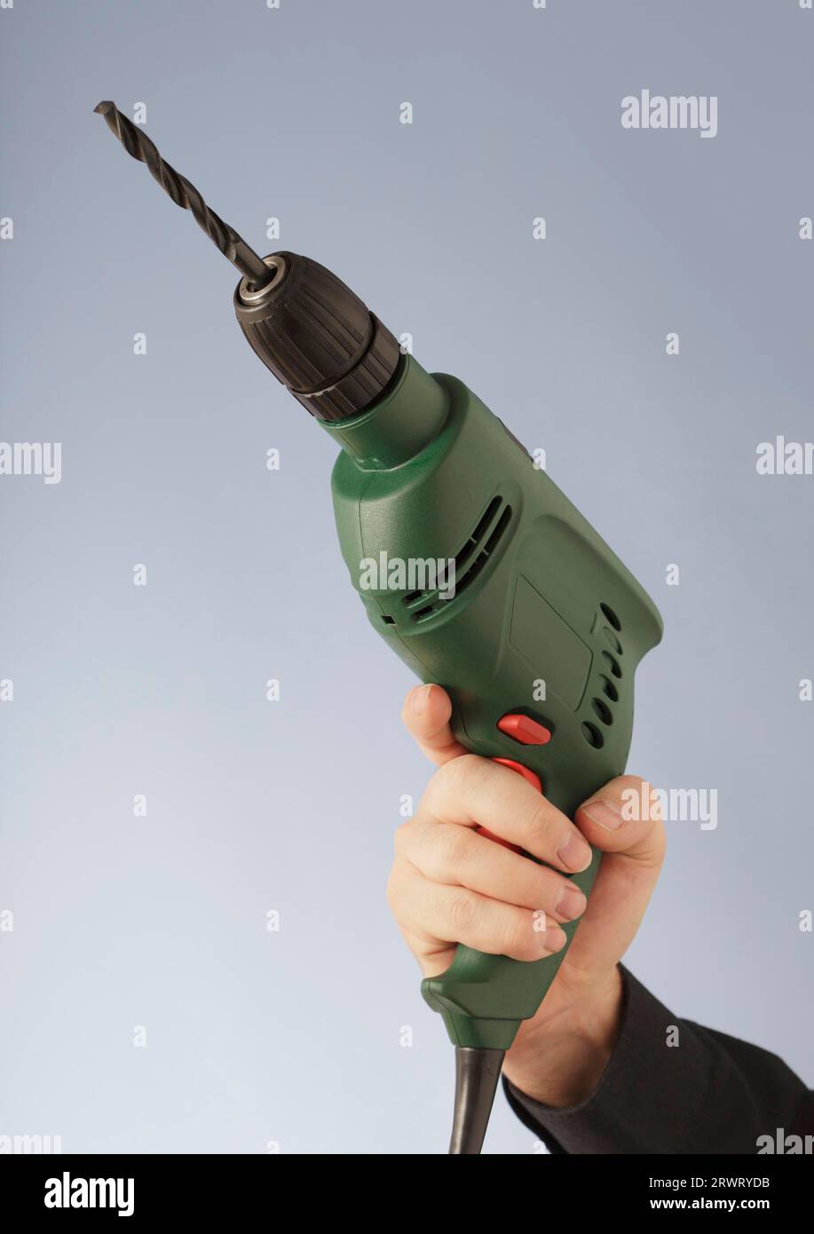 Drill hand electric tool hi-res stock photography and images - Alamy