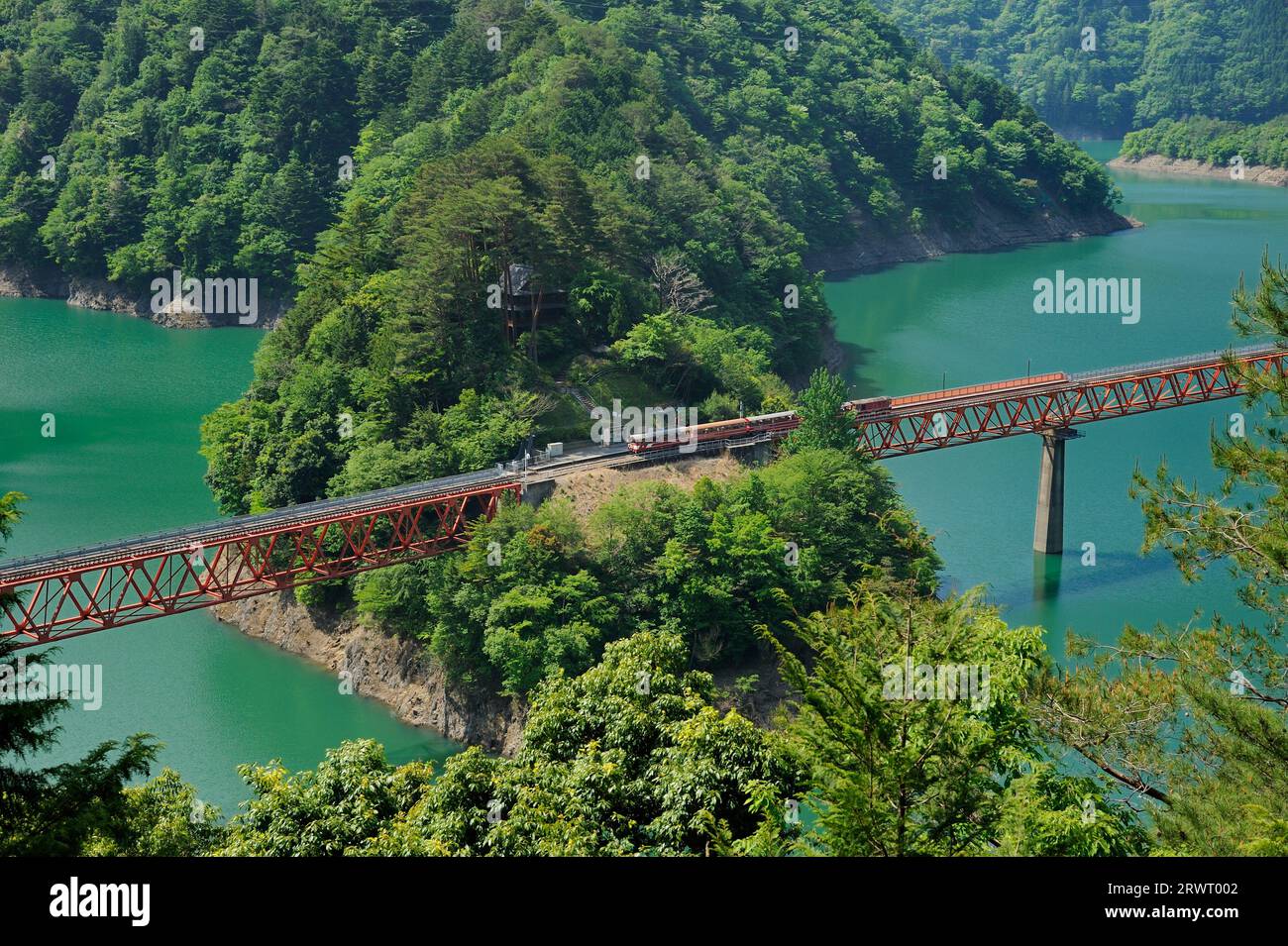 Oigawa Railway Igawa Line Oigawa-kojo Station Stock Photo - Alamy