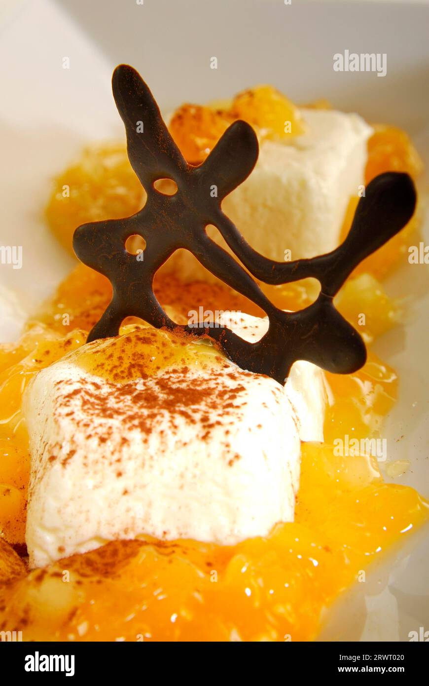 Creamy chocolate dessert hi-res stock photography and images - Alamy