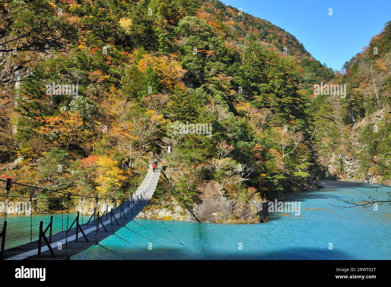 Sunmatakyo Dream Suspension Bridge Stock Photo - Alamy