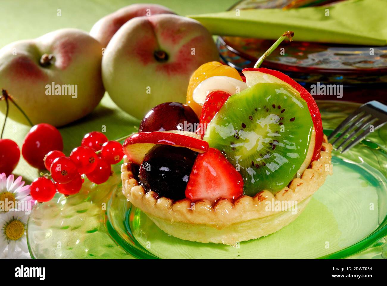 Fruits tartlet dessert hi-res stock photography and images - Alamy