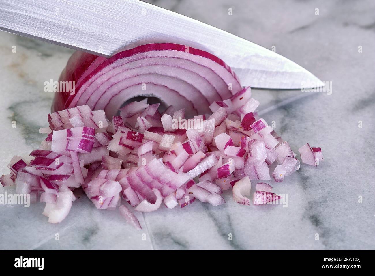 Chopped Red Onions