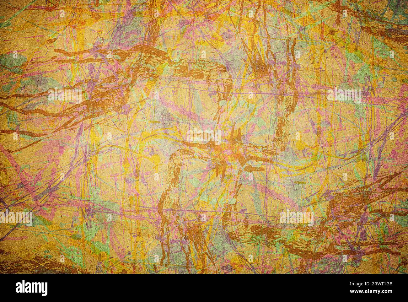 Paint splattered vintage paper texture. High resolution abstract color ...