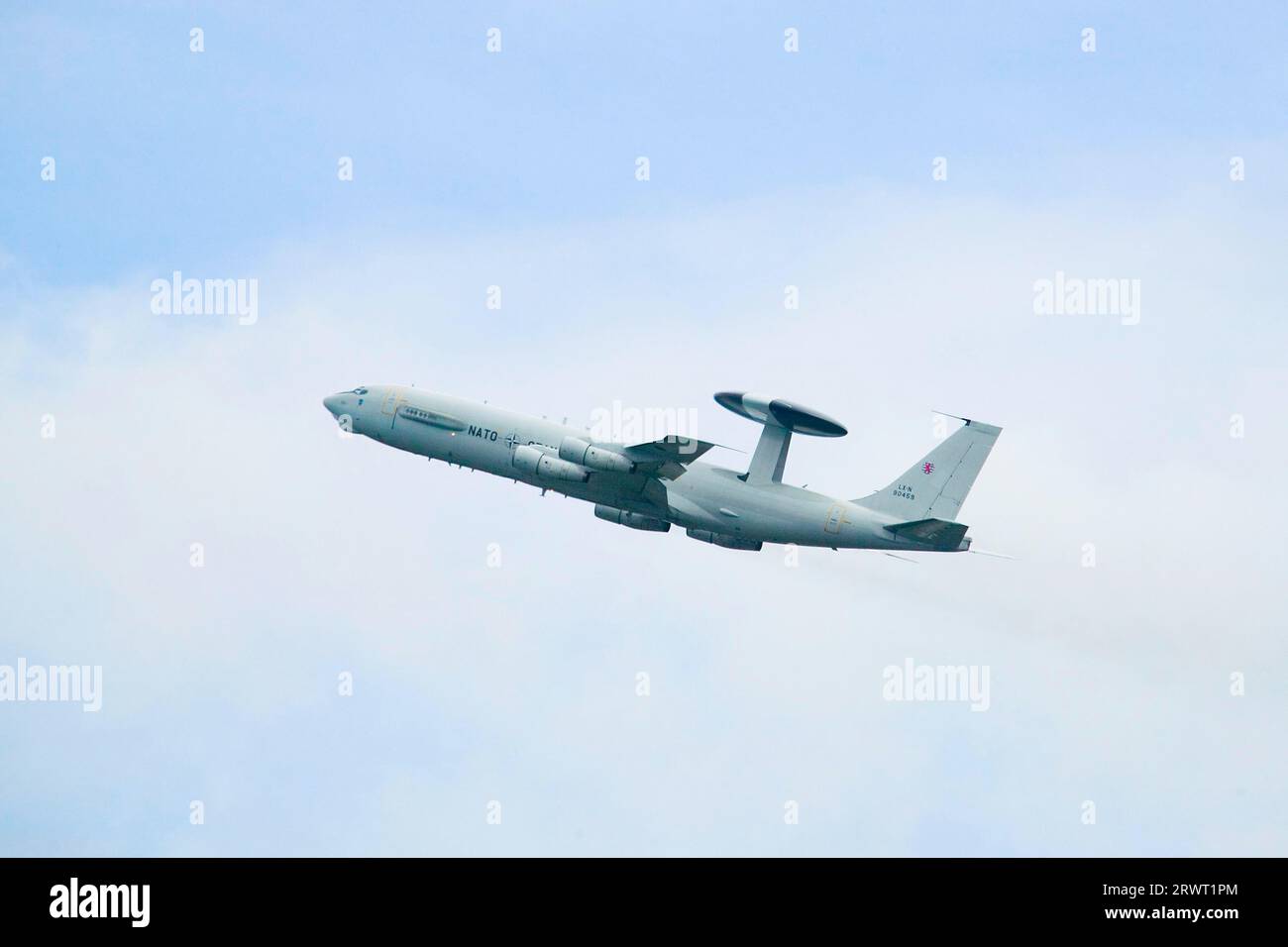NATO Awacs reconnaissance aircraft Stock Photo - Alamy