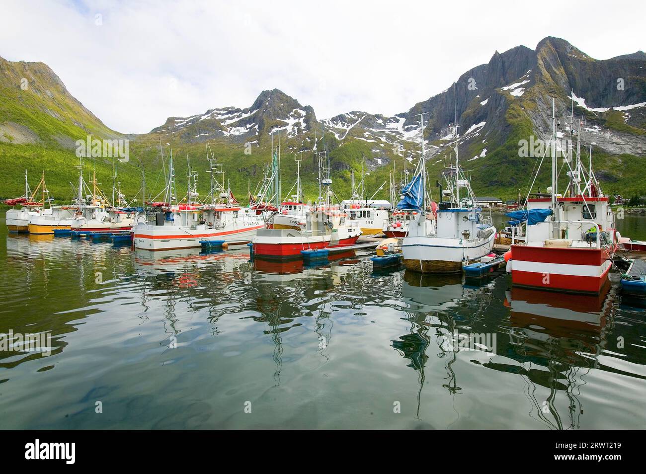 Senja fishing port hi-res stock photography and images - Alamy