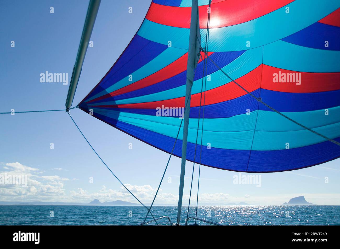 Spinnaker sailing hi-res stock photography and images - Alamy