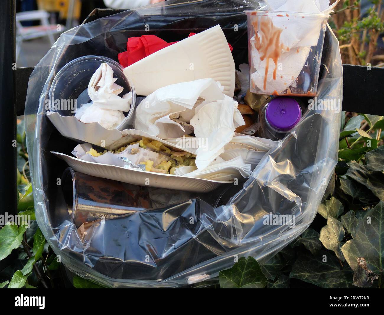 Fast food waste hi-res stock photography and images - Alamy
