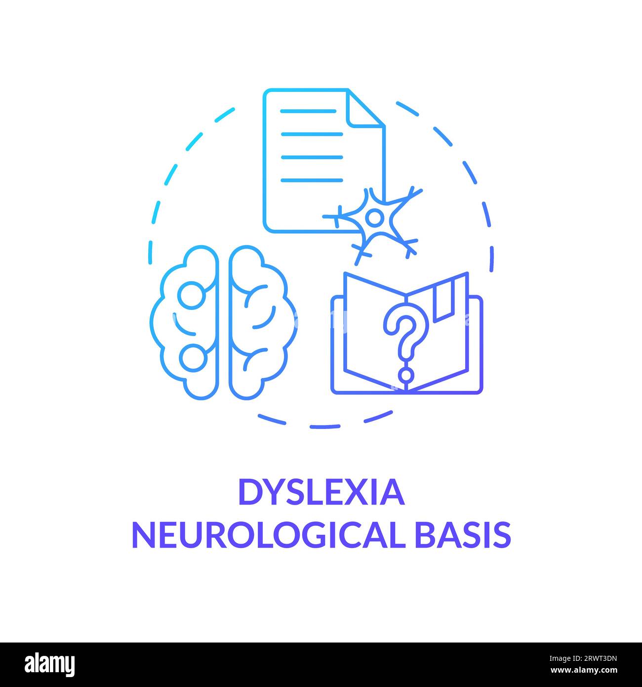 Dyslexia clip art logo hi-res stock photography and images - Alamy