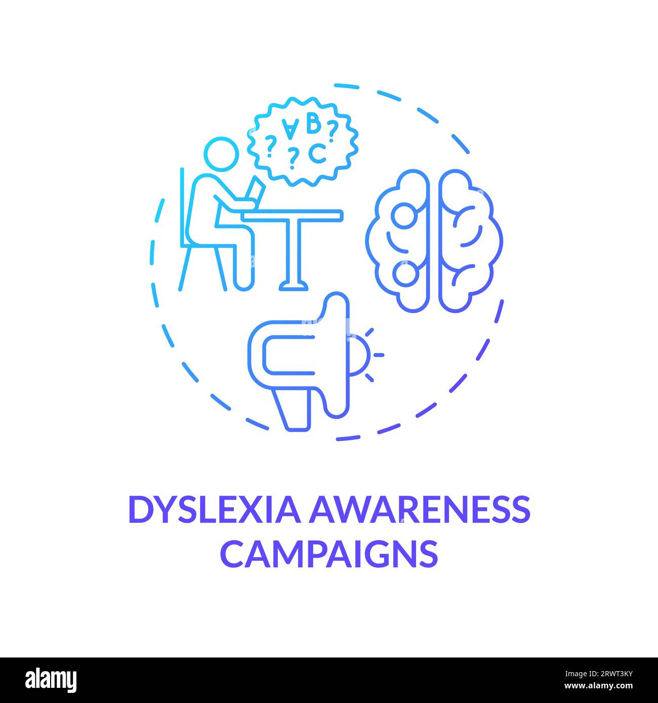 Dyslexia awareness campaigns hi-res stock photography and images - Alamy