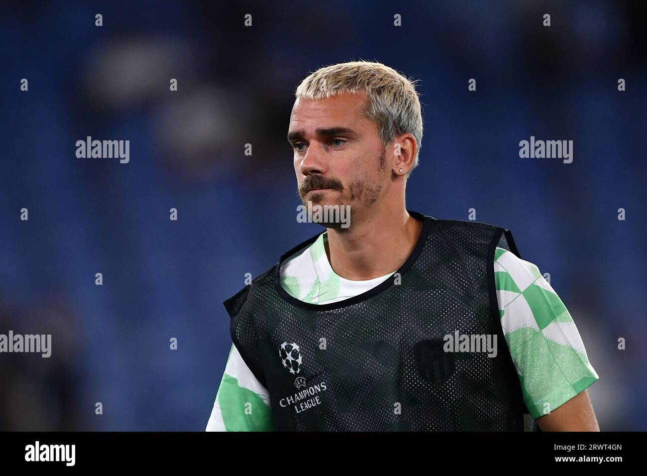 Antoine Griezmann of Atletico Madrid looks on during the Uefa Champions ...