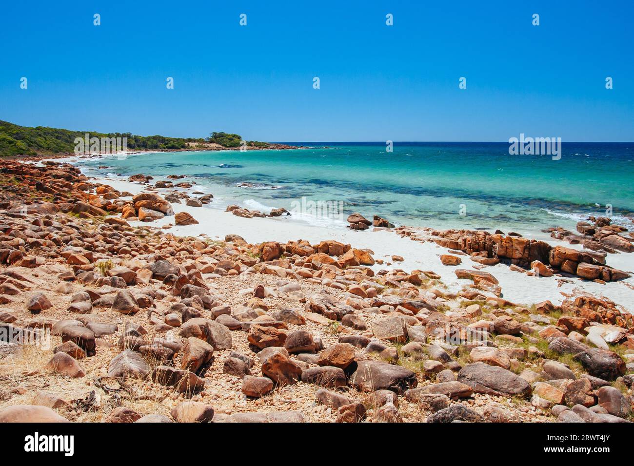 Australian ocean landscape in Cape Naturaliste peninsula, near ...