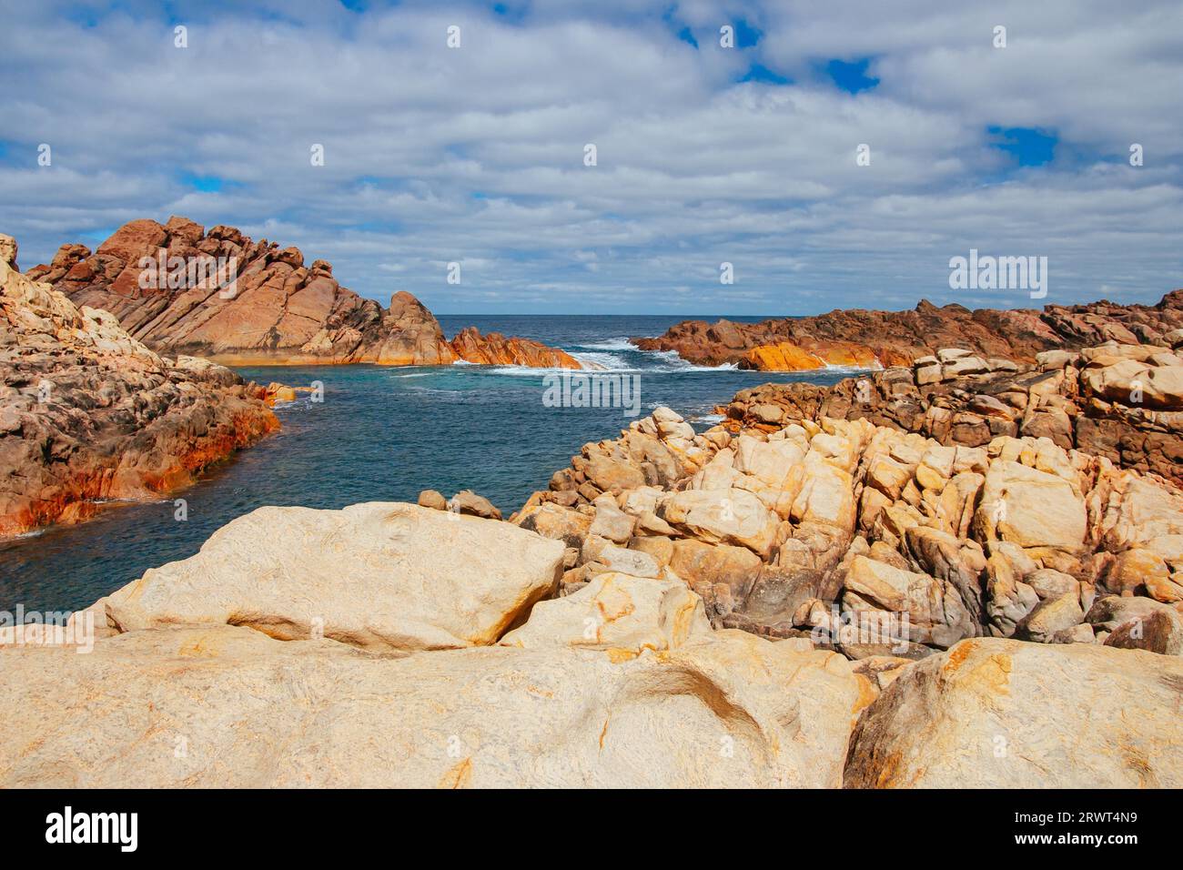 Australian ocean landscape in Cape Naturaliste peninsula, near ...