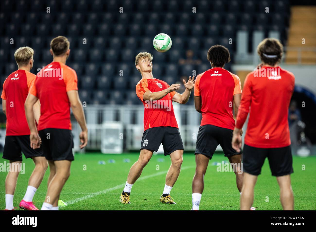 Istanbul, Turkey. 20th Sep, 2023. Jeppe Tverskov of FC Nordsjaelland ...