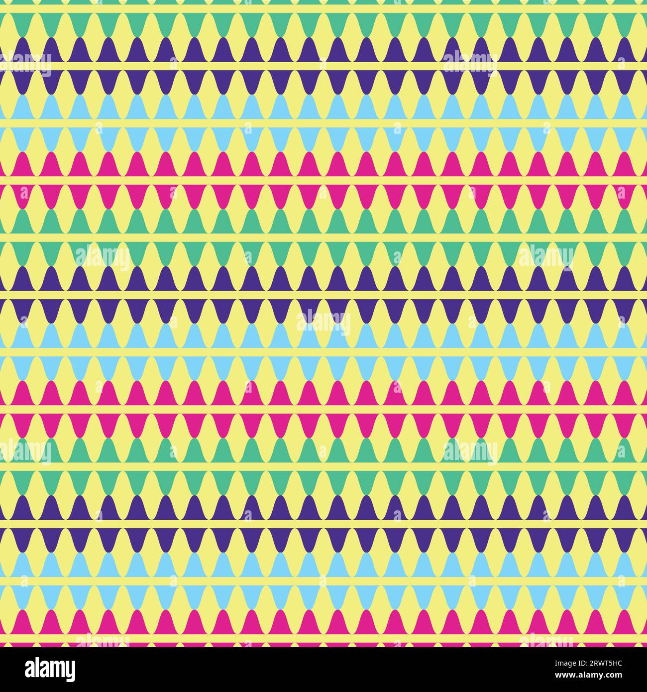 Seamless Pattern background in retro 80s and 90s geometric style for ...